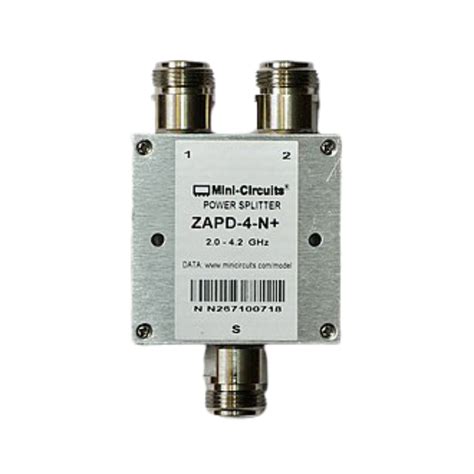 Mini Circuits Rf 2 Way Passive Splitter 50 50 Zapd 21 N Terry Tew