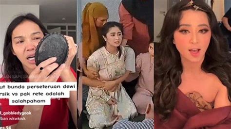 Bertele Tele Bunda Corla Angkat Bicara Masalah Dewi Perssik Vs Pak Rt