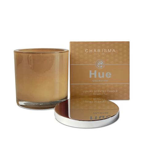 Hue Luxury Scented Candle Bergamot Tea 370g Charisma Candles