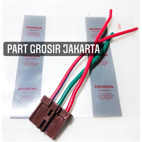 Jual Kabel Soket Spull Spul Spol Ecu Ecm Male Pin Honda Beat Fi Esp Vario Led Murah