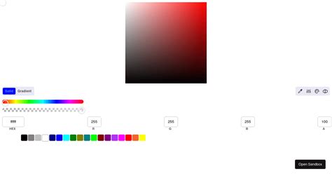 react colorpicker gradient codesandbox