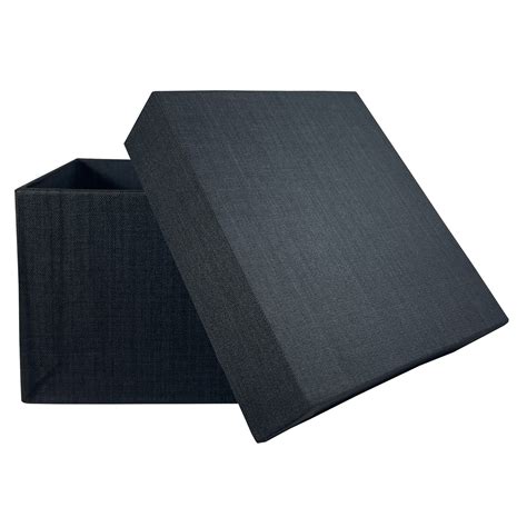 Linen Fabric Boxes For Corporate T Photo Storage And T