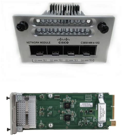 Gigabit Ethernet Cisco Catalyst 3850 4 X 10ge Network Module C3850 Nm 4 10g
