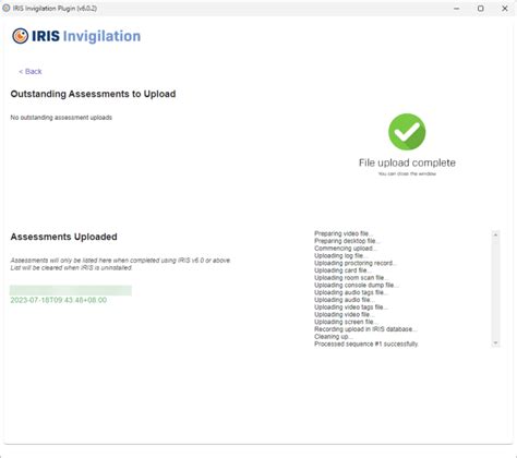New Feature Upload Manager In Iris Iris Invigilation