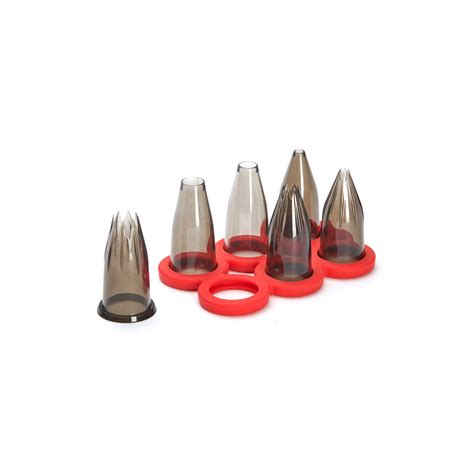 Set Of 6 Assorted Tritan Nozzles Classic De Buyer