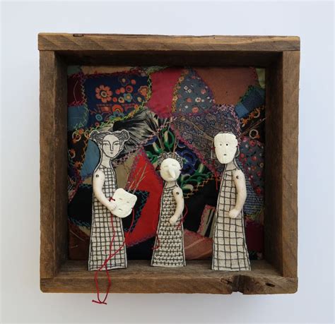 Dioramas Assemblage Art Dolls Box Art Box Assemblage