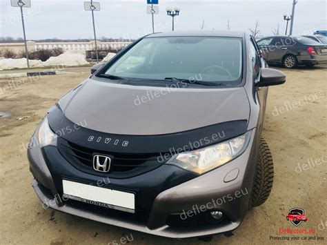 Hood Bonnet Deflector Bug Shield For Honda Civic 2011 Hatchback