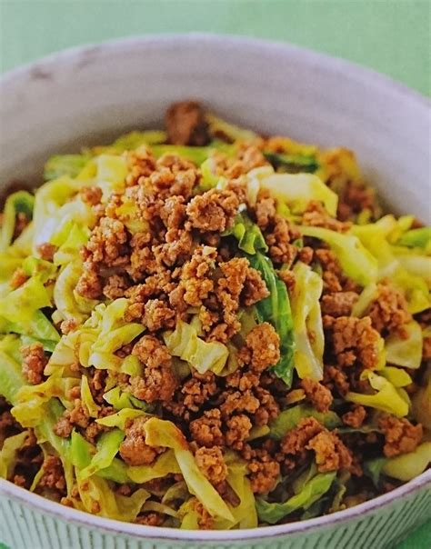 ご飯が進む！ひき肉とキャベツのカレー炒め By クックqmu3uw 【クックパッド】 簡単おいしいみんなのレシピが357万品