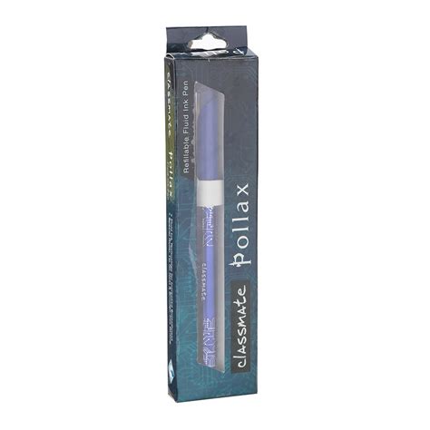 Classmate Pollax Fluid Ink Pen Blue Office Products