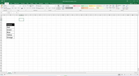 How To Change The Background Color Of A Cell Base On The Value In Excel