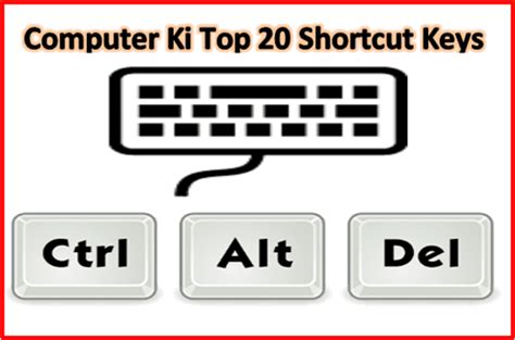 Computer Ki Shortcut Keys Jo Har Kisi Ko Malum Honi Chahiye Hindimeearn Com