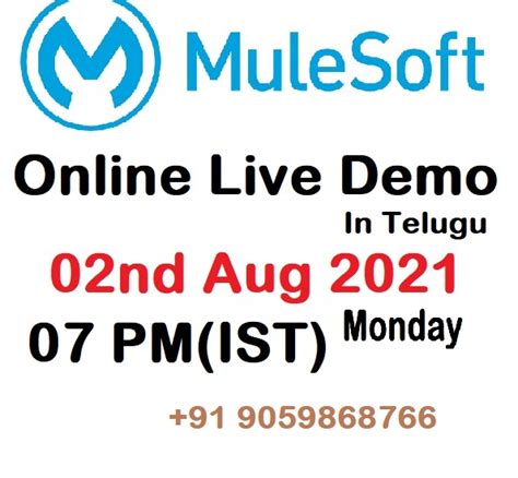 MuleSoft Esb Online Livedemo VLR Training Software Training Institute Kukatpally Jntu