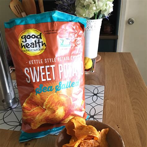 Good Health Snacks Kettle Style Sweet Potato Chips Sea Salted Reviews