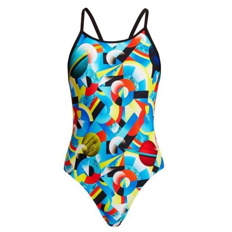 Funkita Girls Diamond Back One Piece Planet Funky Jesswim