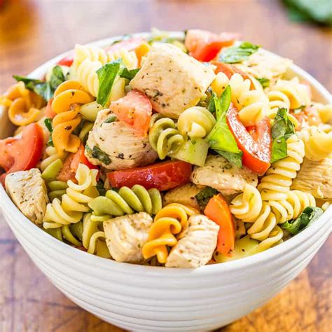 The Most Shared Italian Chicken Pasta Salad Of All Time Easy Recipes To Make At Home