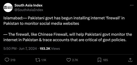 Government Has Begun Installing Internet Firewall 😬 Rpakistan