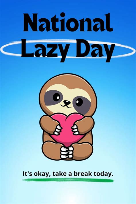 National Lazy Day Lazy Day National Lazy