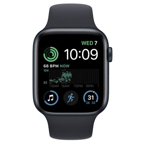 Buy Online Apple Watch SE 2 (2022) GPS 40mm Midnight Aluminum Case with ...