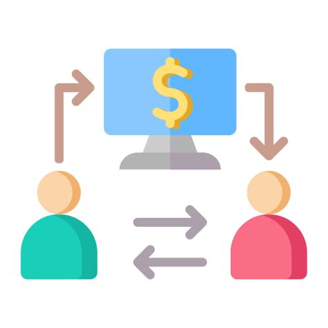 Peer To Peer Lending Generic Color Fill Icon