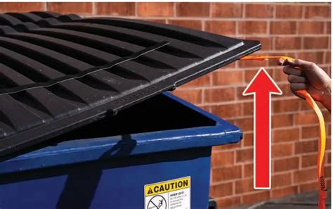 Kleen Tool Mt6 Hygienic And Efficient Commercial Dumpster Lid Opener