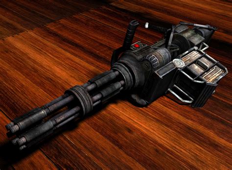 Image Minigun 01 Fallout Wiki Fandom Powered By Wikia