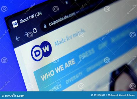 DW , Deutsche Welle Broadcaster Editorial Photo - Image of broadcaster ...