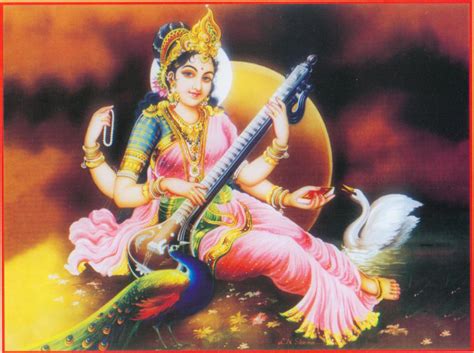 Sarasvati Goddess Of Learning
