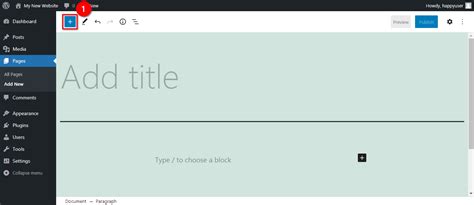 How To Add An Html Element To Wordpress