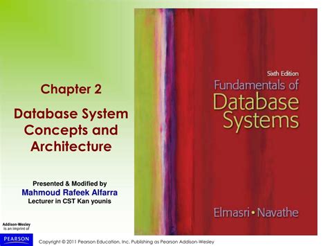 Ppt Chapter 2 Database System Concepts And Architecture Powerpoint