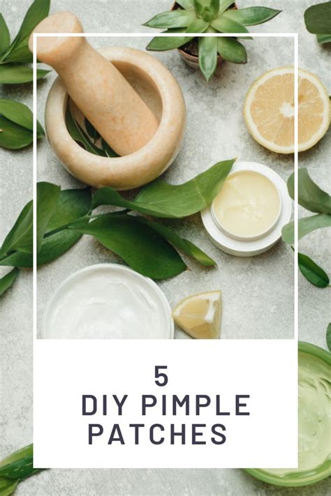 Easy Diy Pimple Patches How To Get Rid Of Pimples Diy Skin Care Recipes Pimples Remedies