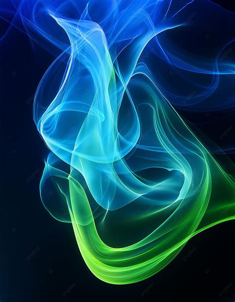 Abstract Blue Green Smoke Background Wallpaper Image For Free Download