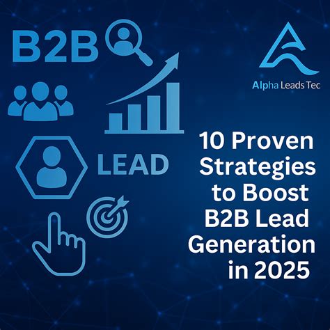 10 Proven Strategies To Boost B2b Lead Generation In 2025 Alpha Leads