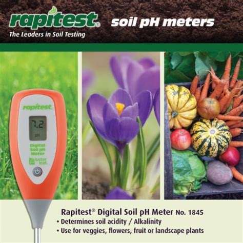Luster Leaf Rapitest Digital Soil PH Meter 1 Ct Smiths Food And Drug