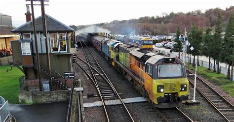 47s And Other Classic Power At Southampton Srps Diesel Gala 29th December 2023 Part 1 Class 70s
