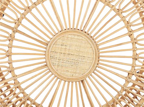 Garten Beistelltisch Rattan Natürlich ⌀ 85 Cm Randazzo Belianich