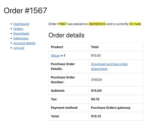 woocommerce purchase orders wordpress plugin