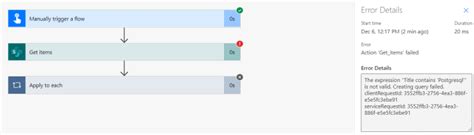 Power Automate SharePoint Get Items Filter Query Contains Is Not Valid SPGuides