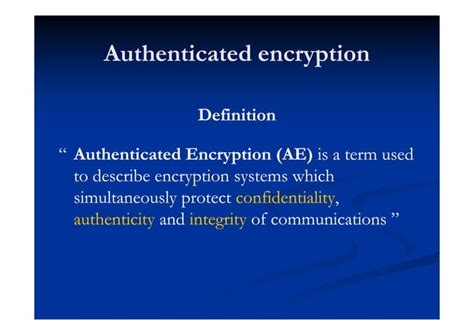 authenticated encryption gcm ccm pdf