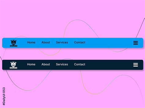 Dailyui 053 Website Nav Bar By Ananth Ganesan On Dribbble