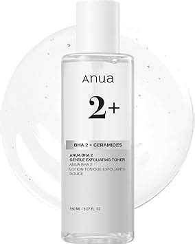 Anua Bha 2 Gentle Exfoliating Toner Mild Facial Exfoliant