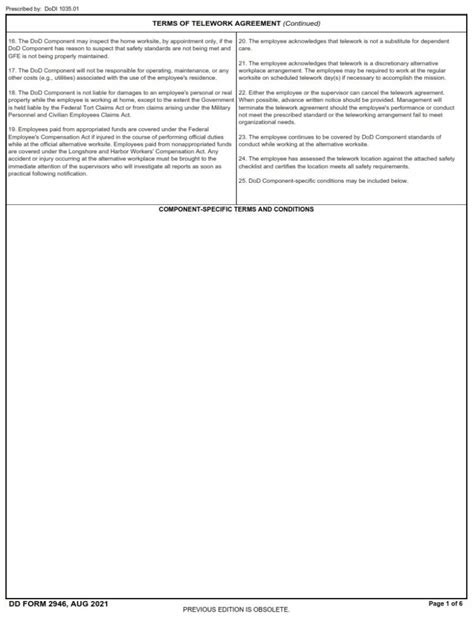 Dd Form 2946 Printable Form 2025