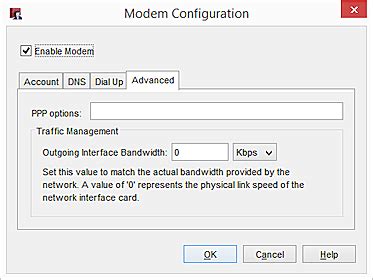 Configure A Modem Interface