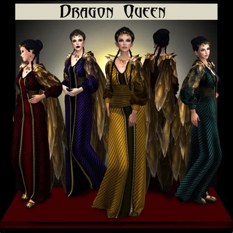 Second Life Marketplace Candf Dragon Queen Gown Demo