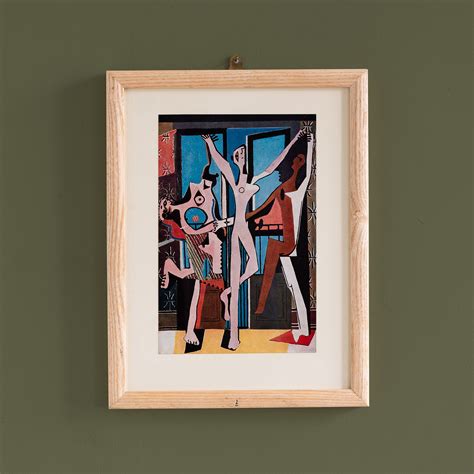 Picasso Lithographs Published 1959 Three Dancers Lassco England