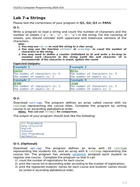 lab07 a pdf string computer science computer programming