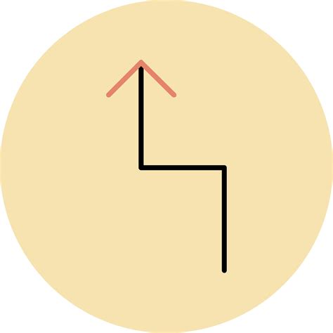 Zigzag Arrow Vector Icon 37099660 Vector Art At Vecteezy