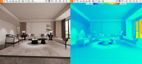 照明分析功能（二）—— 照度分布图 想法和建议 D5渲染器