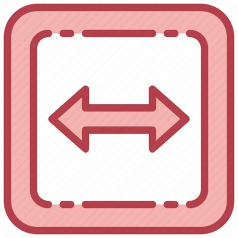 Double Arrow Resize Direction Arrows Multimedia Option Icon