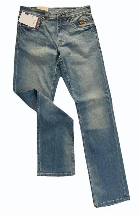 Regular Fit Plain Men Light Blue Denim Jeans At ₹ 450piece In New