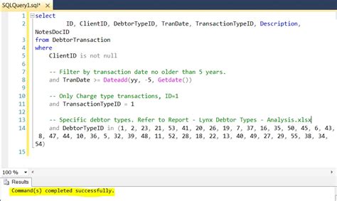 Sqlcreator Generates False Warnings In Log Query Failed Possibly Due
